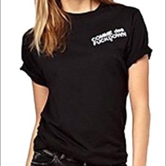 French Connection | Tops | Newfrench Connectionround Collargraphic ...